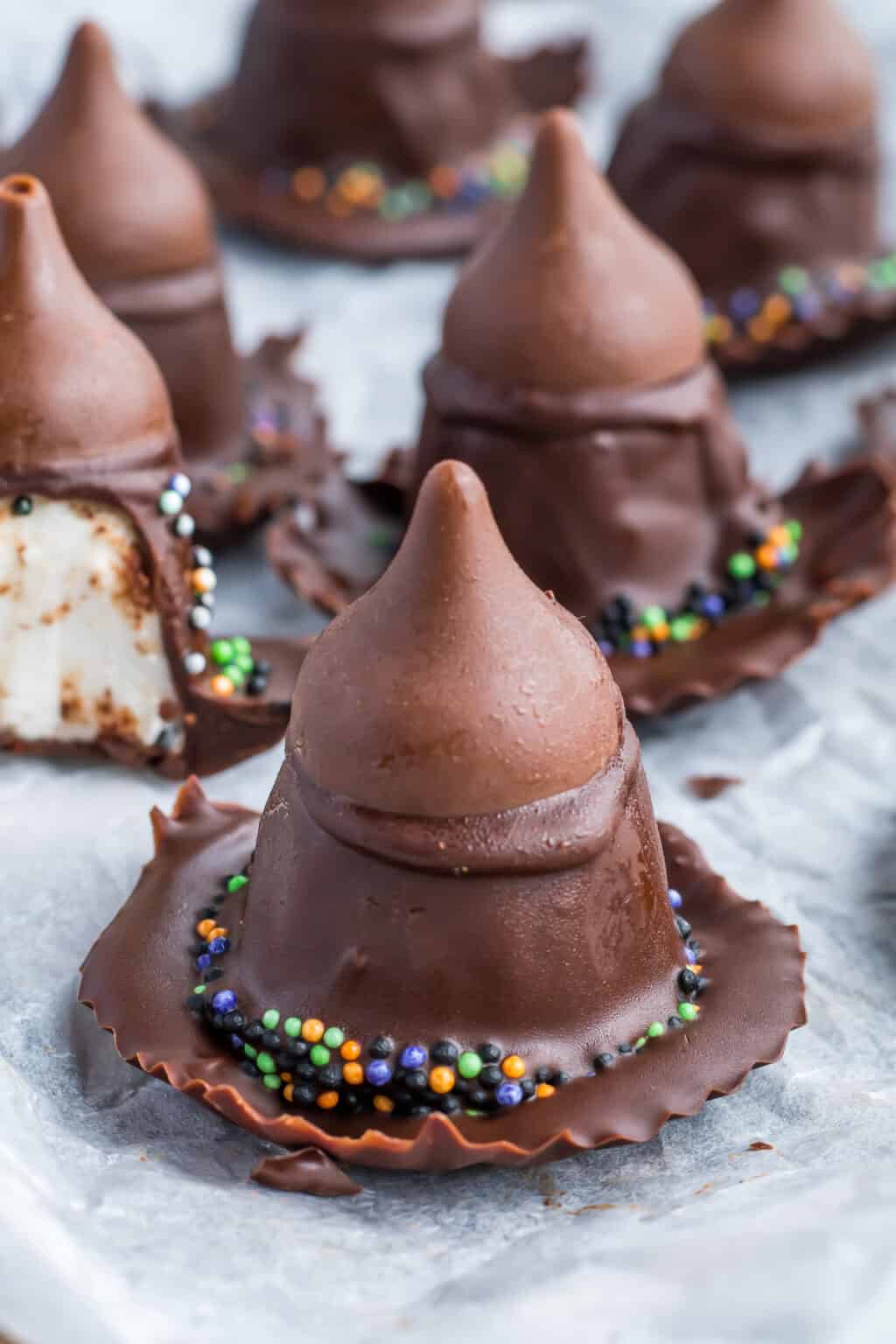 Easy Witch Hats Recipe (Halloween or Harry Potter, 2 Ways!)
