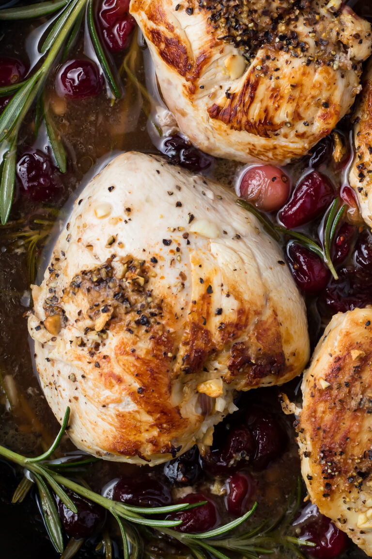 Oven-Baked Thanksgiving Chicken Breast Recipe