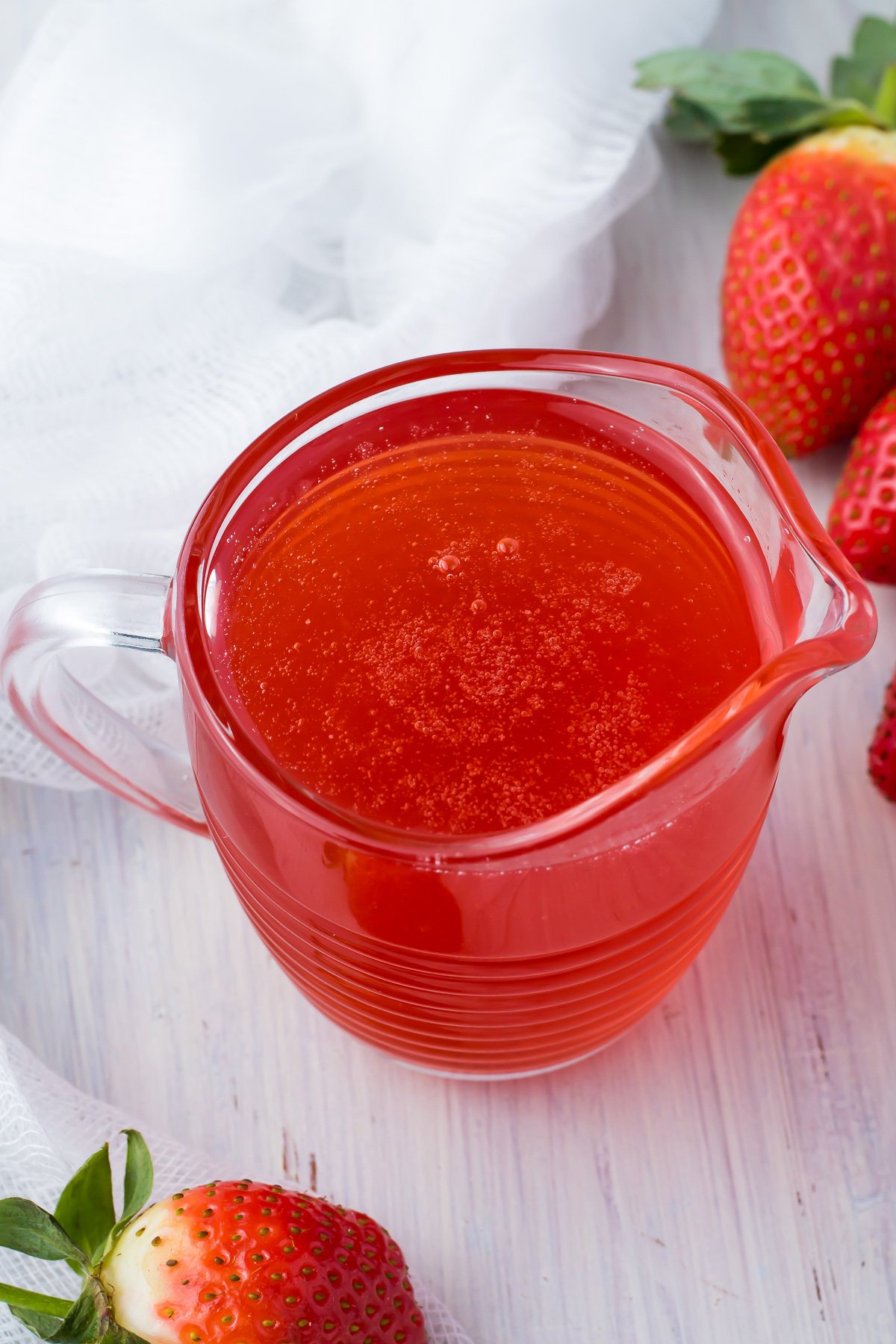 Easy Sugar-Free Strawberry Syrup Recipe (Healthy!)