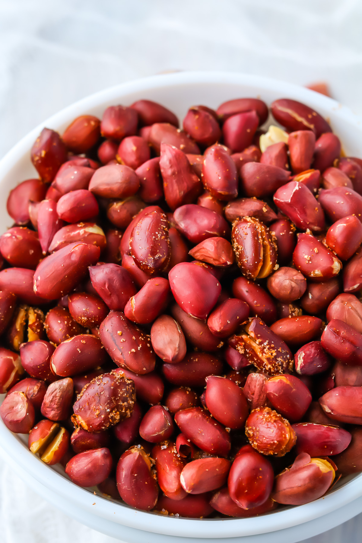 Easy Air Fryer Roasted Peanuts (+ 7 Seasoning Ideas!)