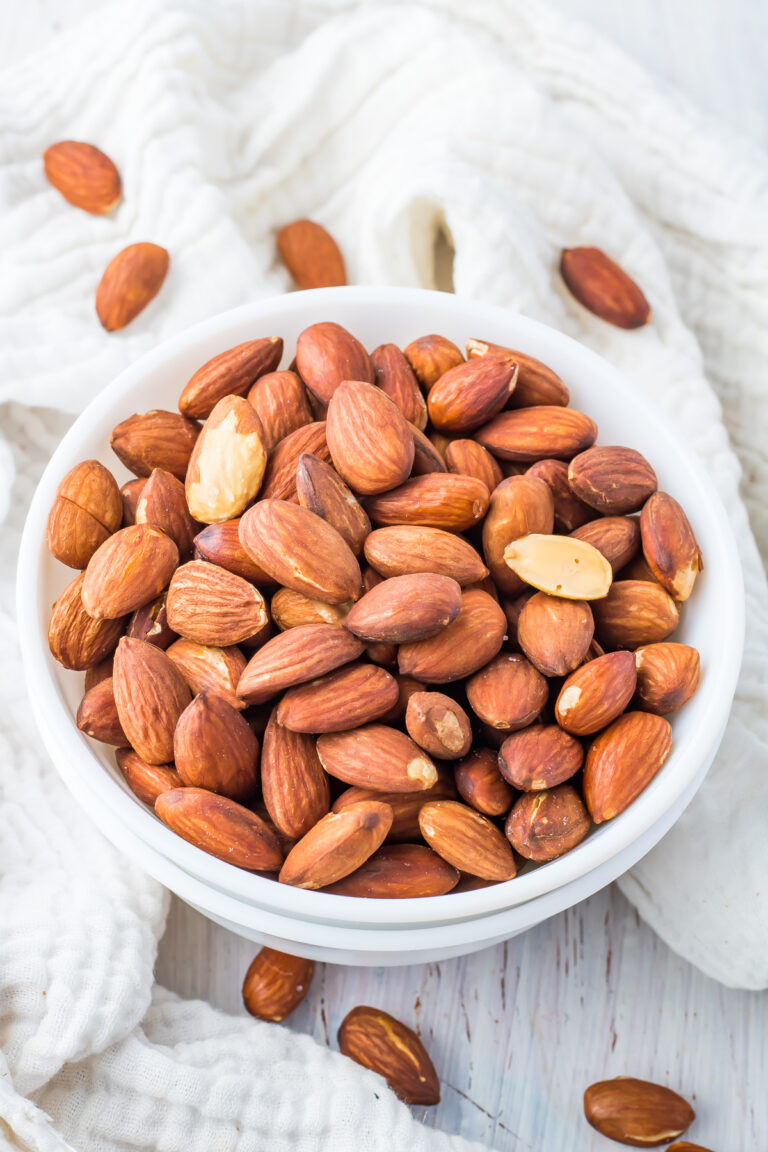 Air Fryer Roasted Almonds (+5 Easy Seasoning Ideas) - Make Healthy Recipes