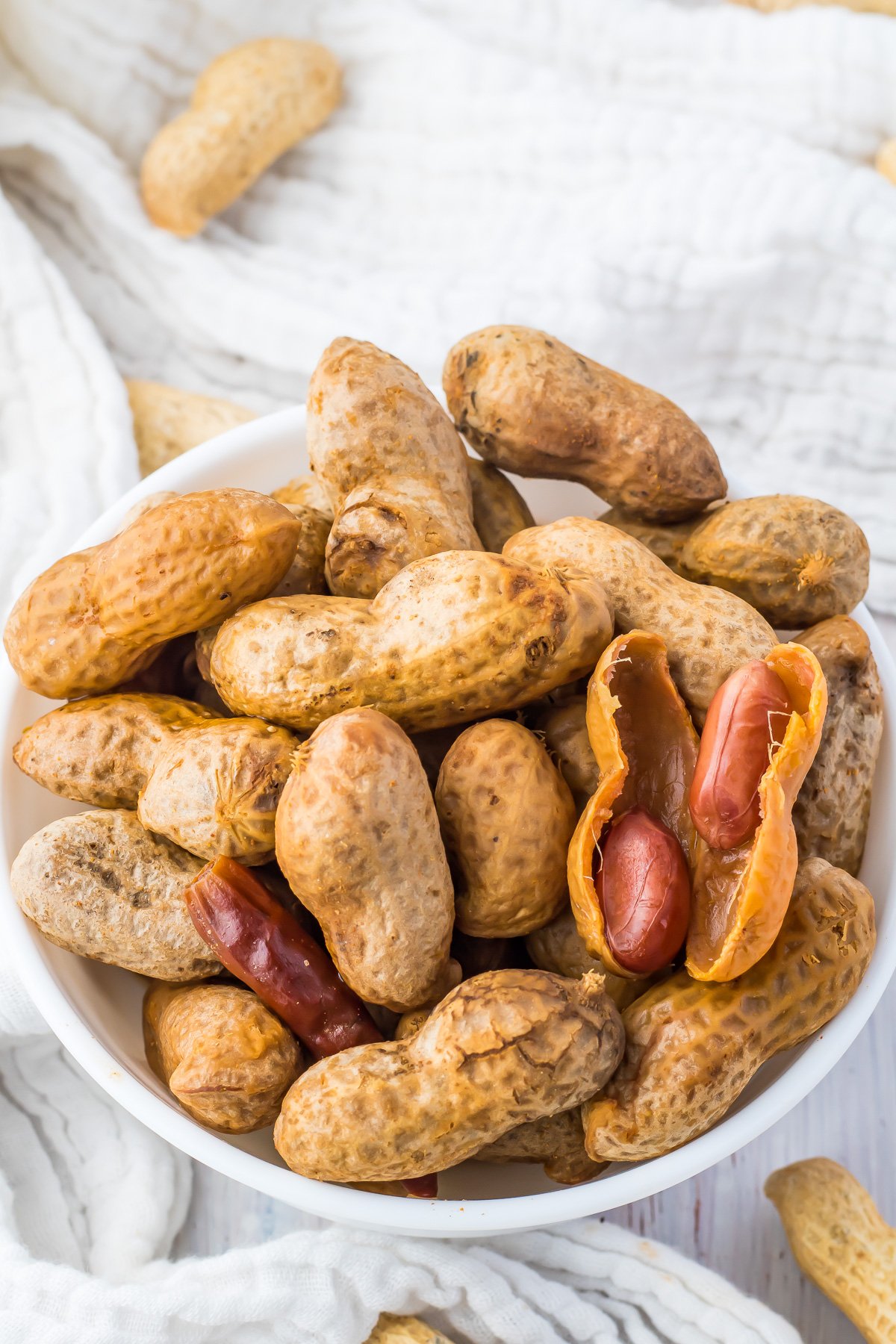 Easy Instant Pot Boiled Peanuts (Spicy Cajun)