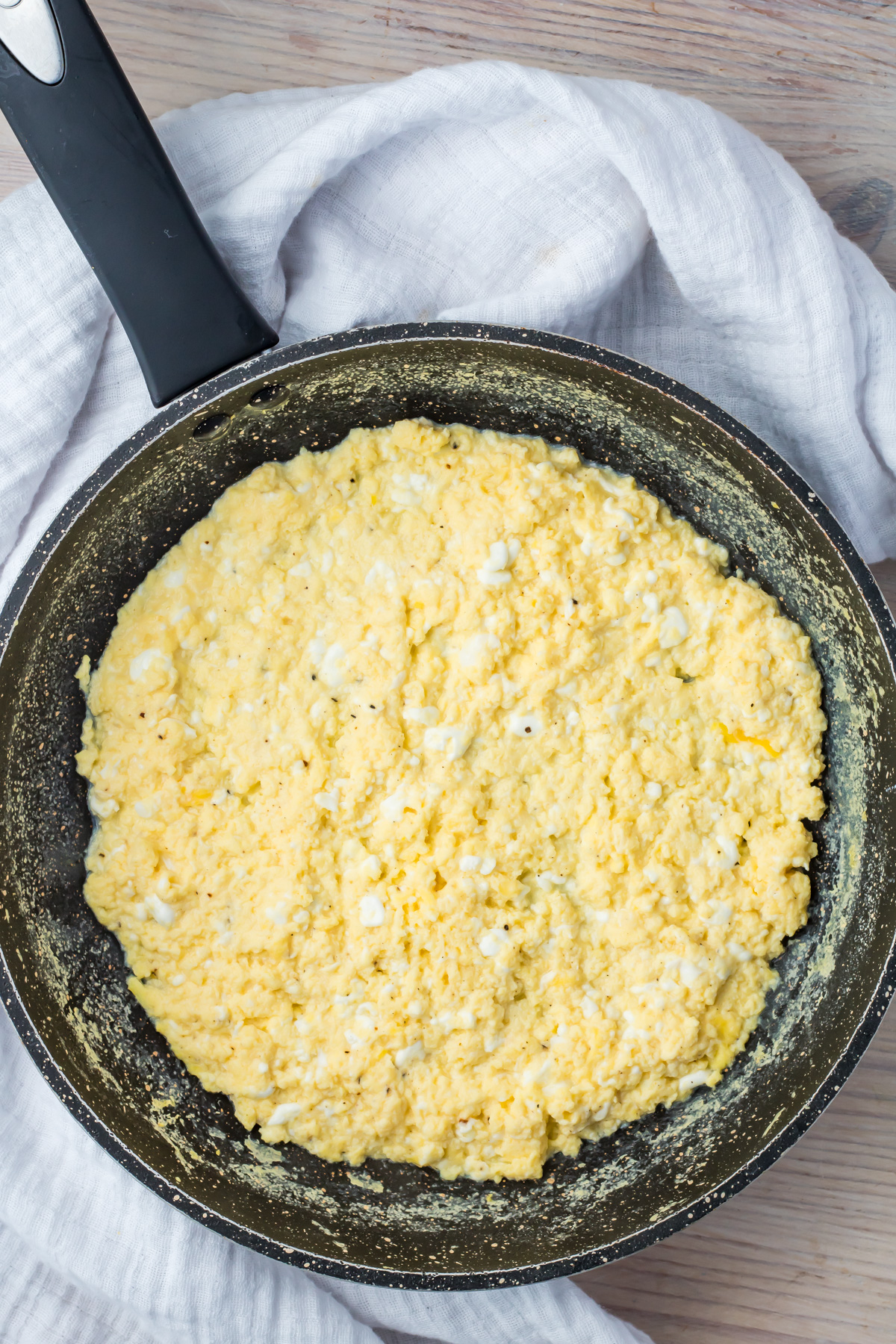 Scrambled Eggs with Cottage Cheese (High Protein)