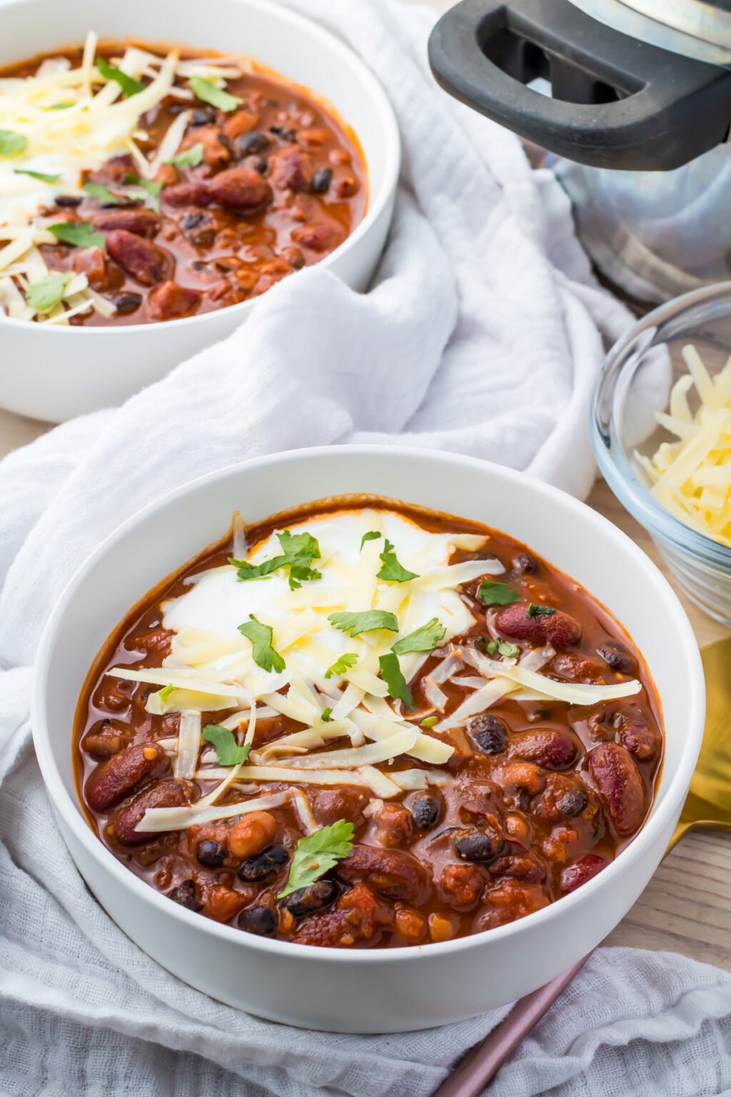 Vegan Three Bean Chili Recipe